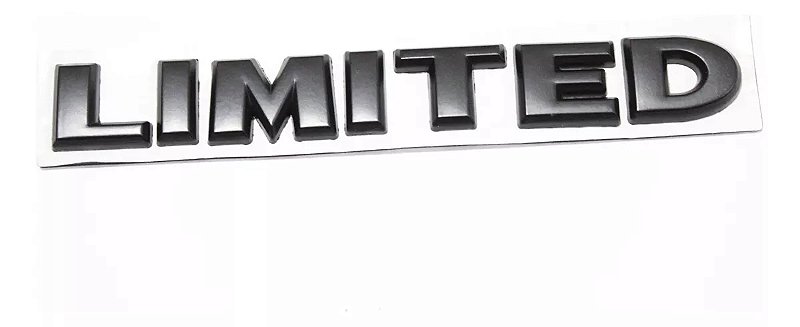 Emblema Limited Jeep Renegade Compass Cherokee Original Preto - Assaliz ...