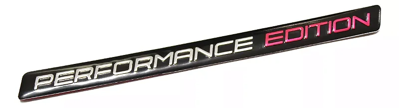 Emblema Performance Edition 3d Tuning Carro Moto Top Metal - Assaliz ...
