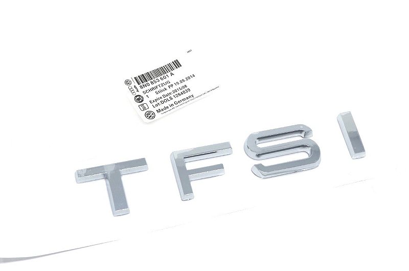Emblema TFSI / FSI Audi Original - Assaliz Import.