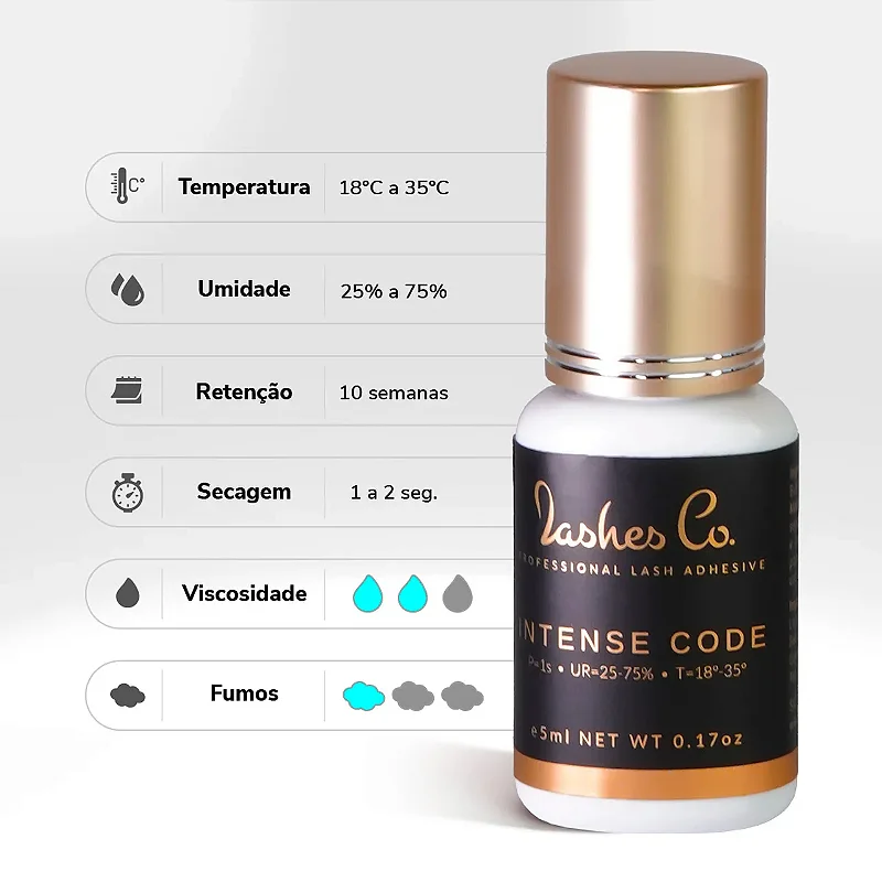 COLA INTENSE CODE 5ML LASHES CO - Atacadão dos esmaltes