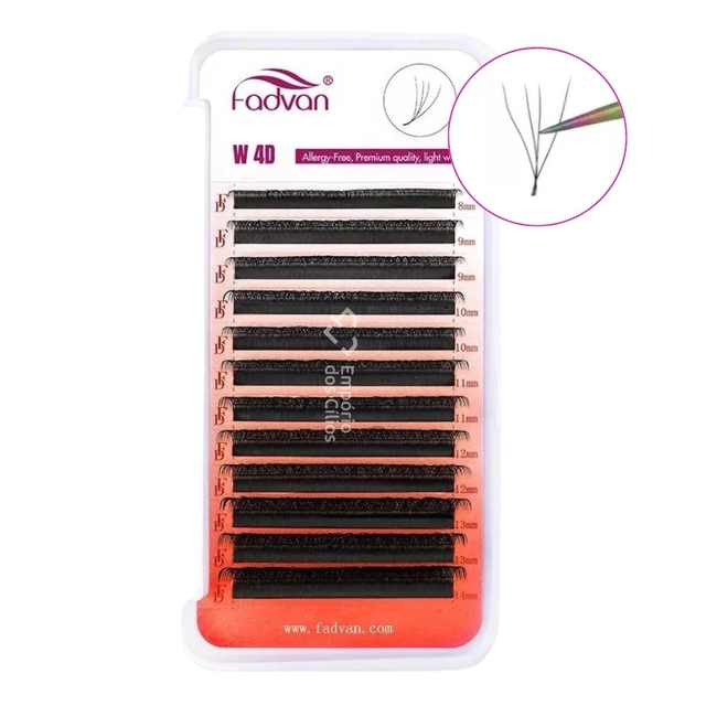 CILIOS FADVAN 0.07 4D 9MM - Atacadão dos esmaltes