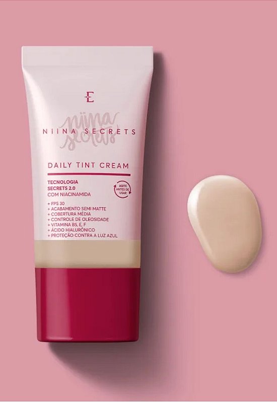 BASE DAILY TINT CREAM NINA SECRETS COR 0 - COLORBLUSH