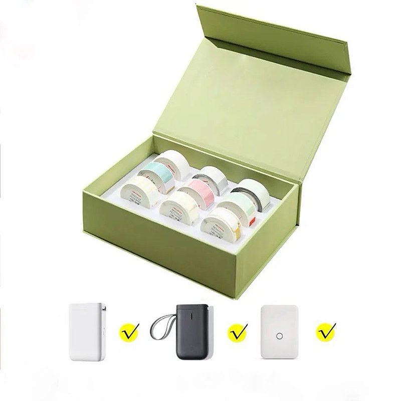 Kit 9 Etiquetas Coloridas Para D110 D11 D101 - Niimbot Brasil