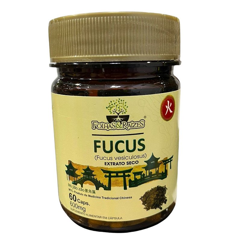 Fucus 60 cápsulas - Folhas e Raízes - ABRAÃO ERVAS