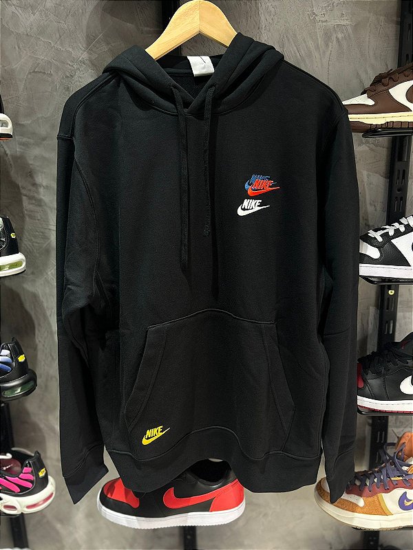 Moletom Nike Multi Icons Preto - Loja Vei do tenis- os melhores