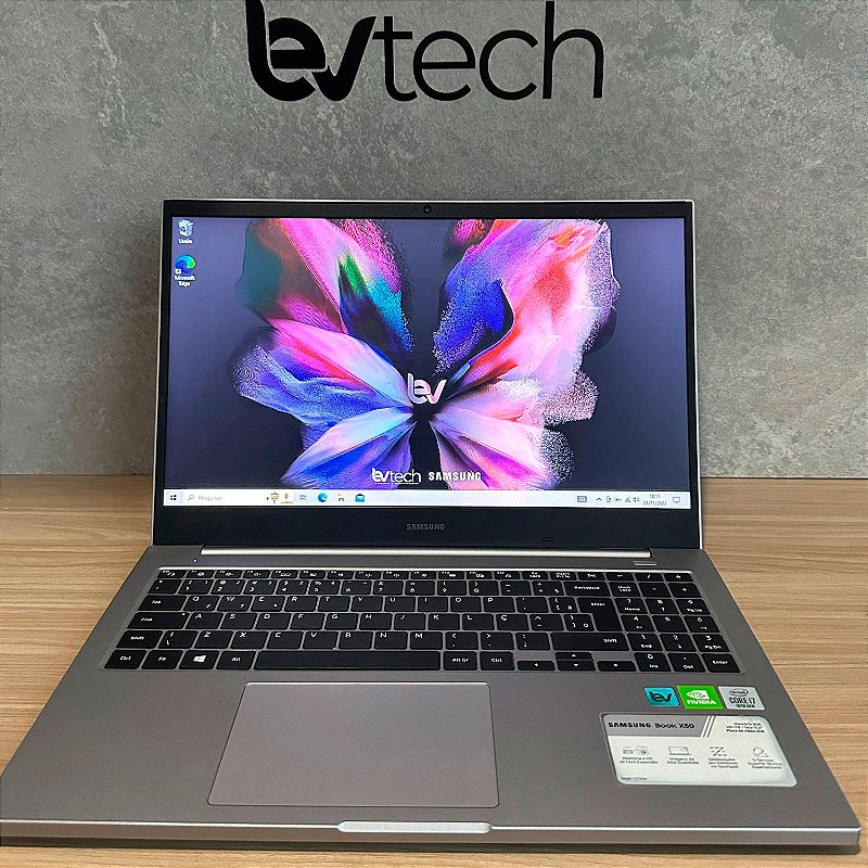Notebook Samsung Book X50 - Core i7-10ª Ger. - 16Gb Ram - 256Gb SSD ...