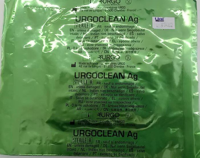 UrgoClean AG Importado 10X 10 CM Urgo - Pós Cirúrgica