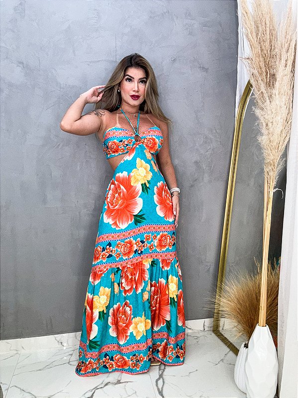 VESTIDO SERENA LONGO - JUX