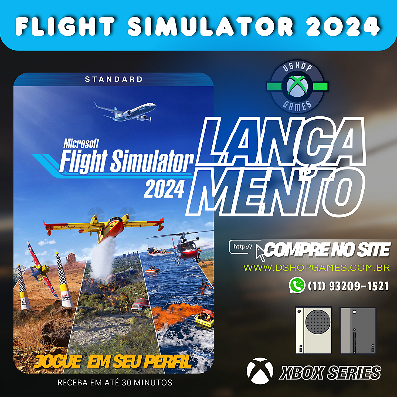 Flight Simulator 2024 - Xbox Series S/X - Dshop Games