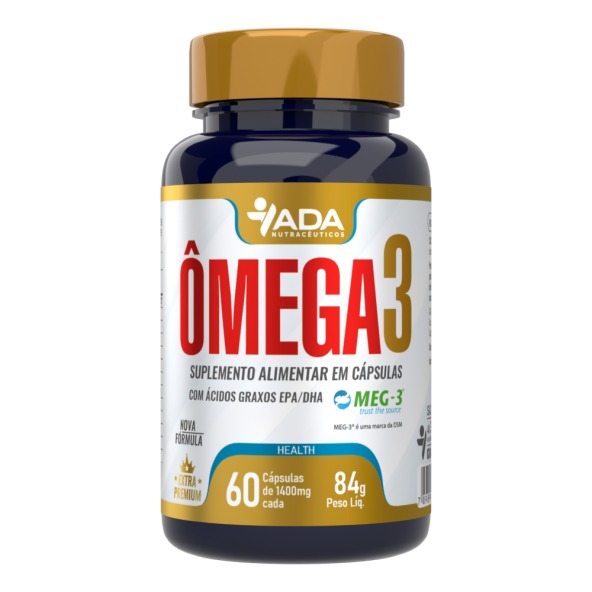 Ômega 3 - MEG3 - 60 Cápsulas - Ada Nutracêuticos
