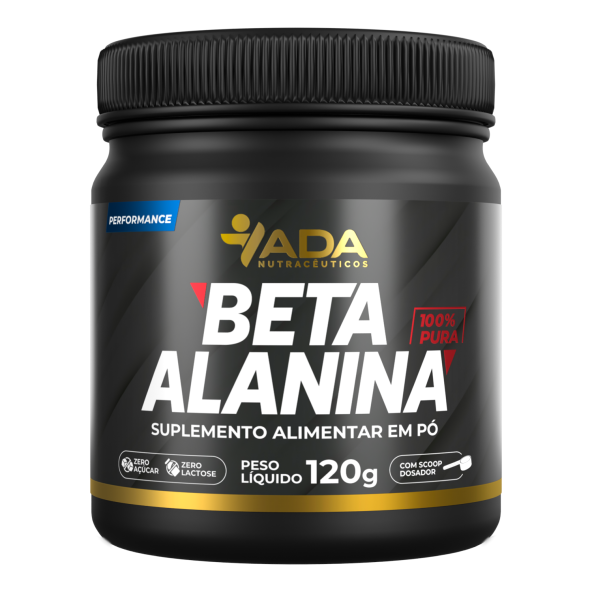 Beta Alanina - 120g Ada - Ada Nutracêuticos