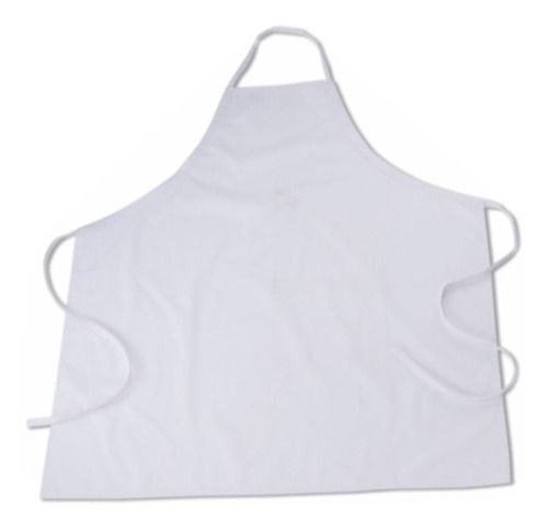 Kit Com 10 Aventais Emborrachado Branco 85x63 Cm. Lamare - Couraça ...