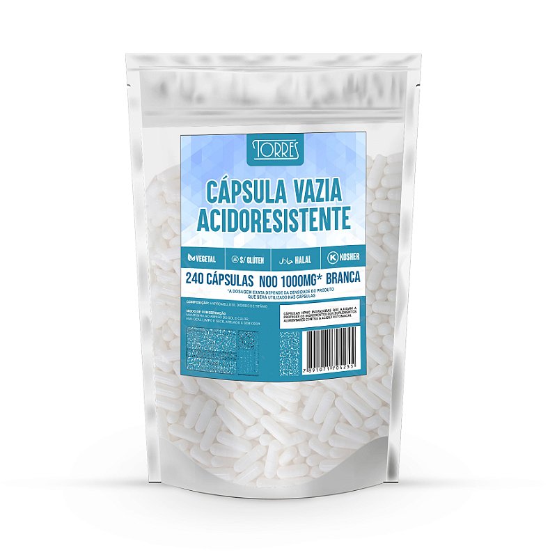 Capsula Vegetal Gastro Resistente Dr-caps N° 00 240 Unidades ...