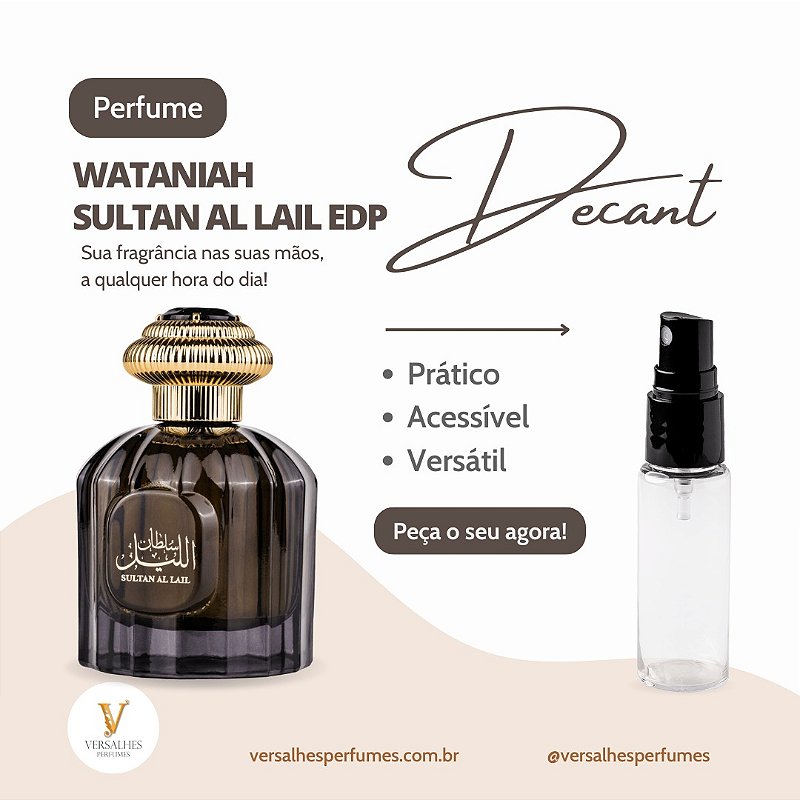 Perfume Sultan Al Lail Eau de Parfum - Versalhes Perfumes
