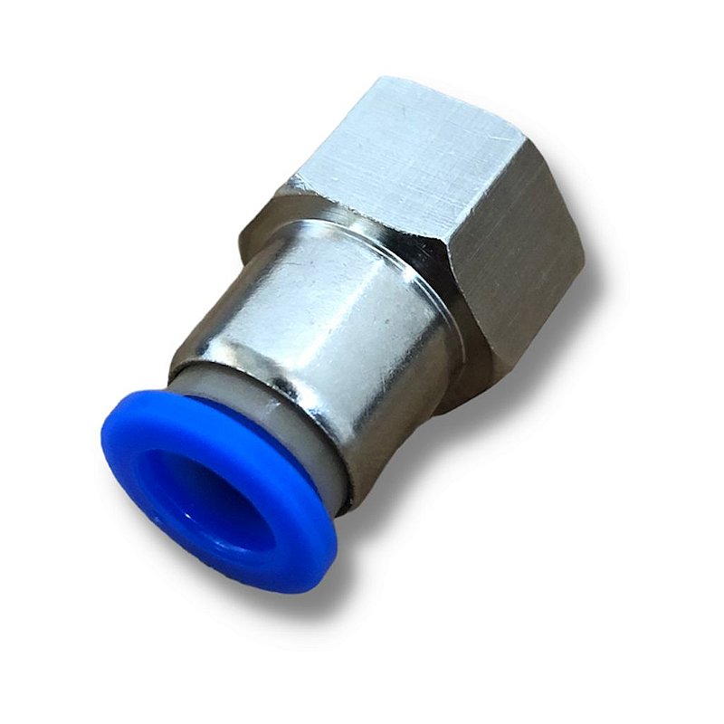 Conexão Pneumática União Reta 8mm x 1/4" - Vendas e projetos de ...