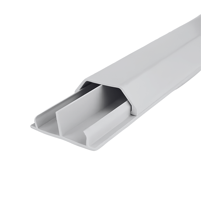 Canaleta para Piso PVC Reforçada DP3 50x20mm 2 Metros – Duto - Disfer