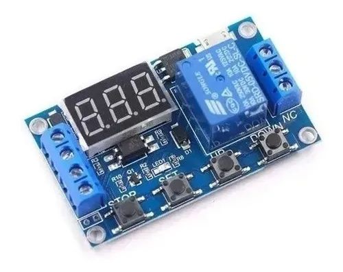 Modulo Relé Temporizador Digital Ajustável Timer - Blutu - Loja de ...