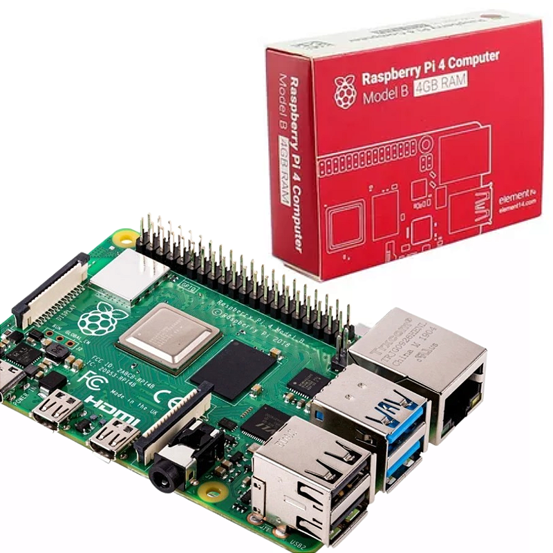 Raspberry Pi 4 Model B 4gb Ram Novo Na Caixa C/ Manual - Blutu - Loja ...