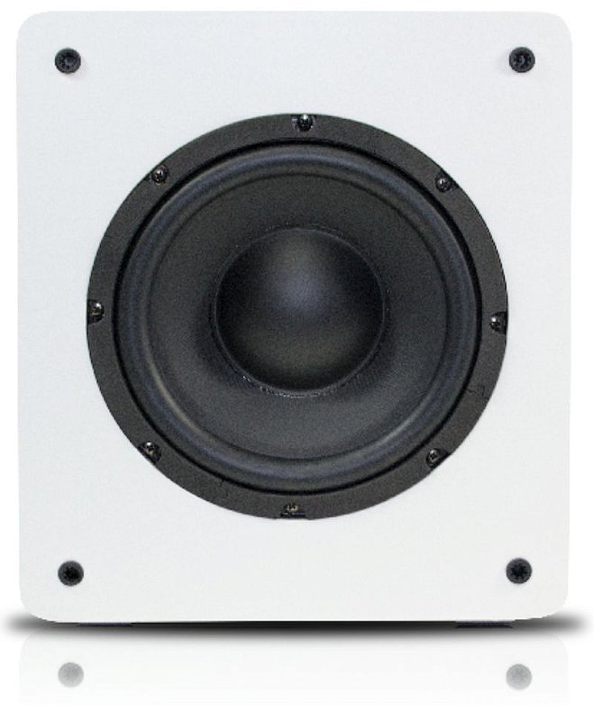 Subwoofer Ativo 8 Polegadas Wave 8 WSW8 175 Watts Branco - ELETROHALEN ...
