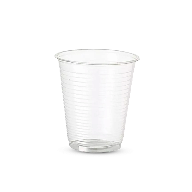 Copo Descartável Transparente 180ml C/100 - Copobras - Kromapack Embalagens
