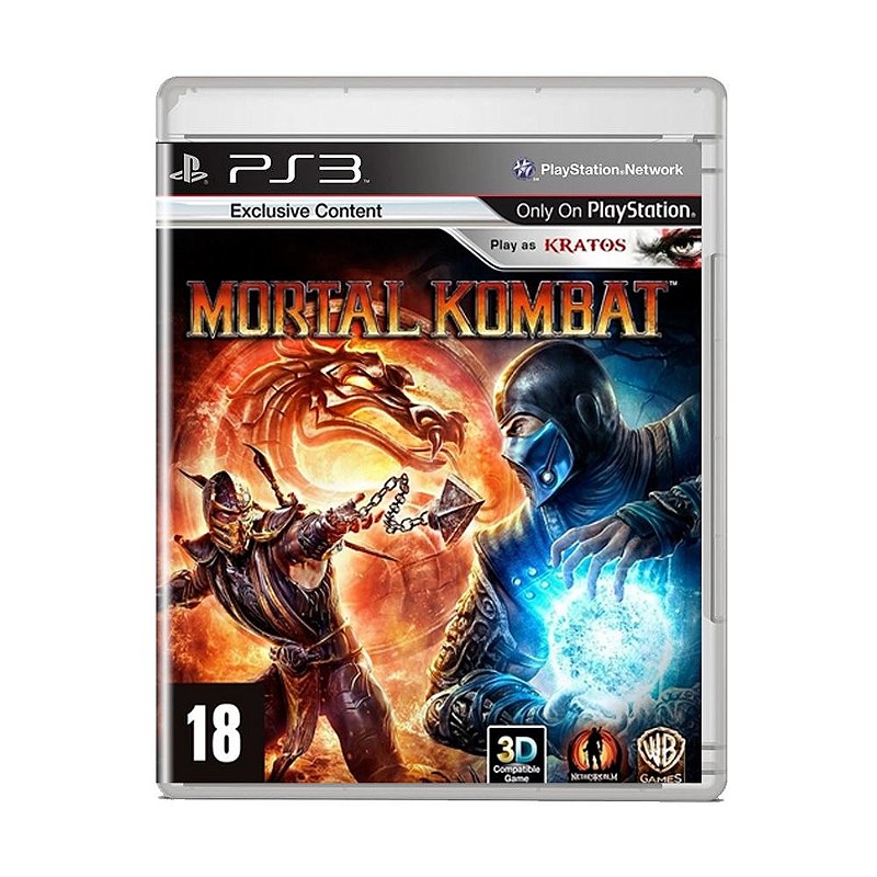 Jogo Mortal Kombat 9 - PS3 - Loja Sport Games