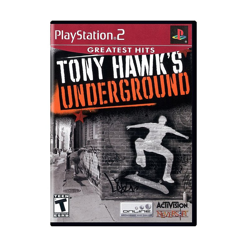 Jogo Tony Hawk's Underground - PS2 - Loja Sport Games