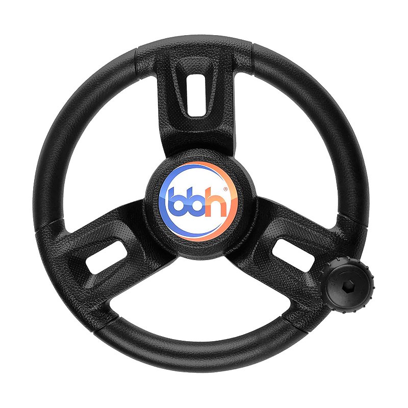 Volante Náutico Universal 33,5 cm P/ Barco Lancha Com Knob - Tiburon ...