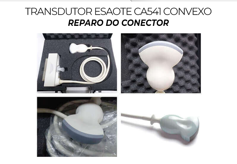 Reparo do Conector Transdutor Esaote - TUDO ULTRASSOM BRASIL