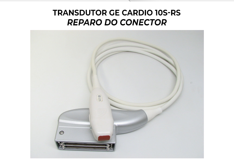 Reparo do Conector Transdutor Ge Cardio 10s Rs - TUDO ULTRASSOM BRASIL