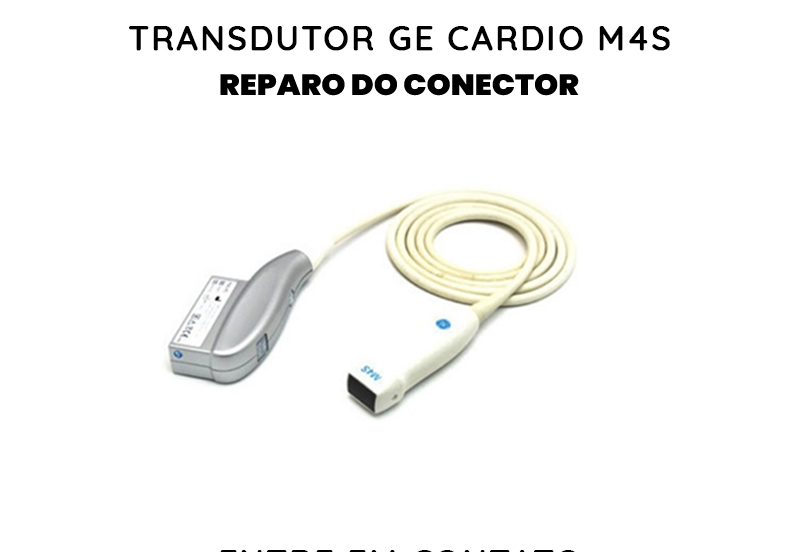 Reparo do Conector Transdutor Ge Cardio M4s - TUDO ULTRASSOM BRASIL