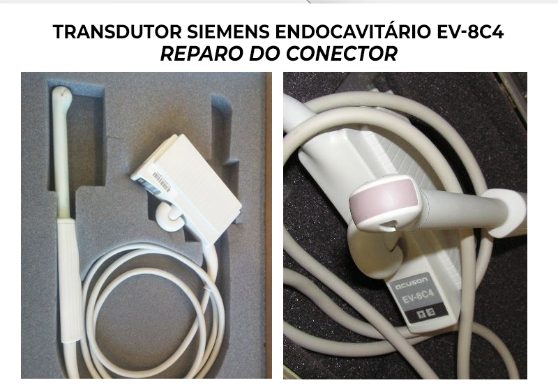 Reparo do Conector Transdutor Siemens Endocavitario Ev 8c4 - TUDO ...