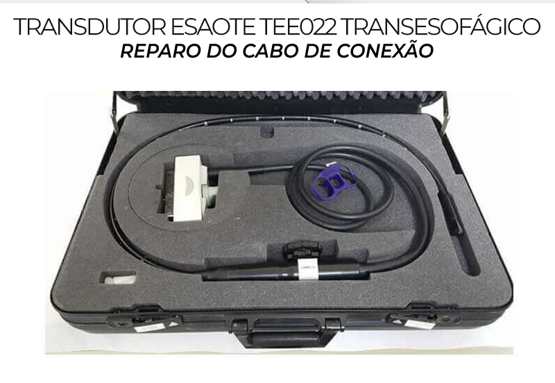 Reparo do Cabo de Conexao Transdutor Esaote Tee 022 Transesofagico ...