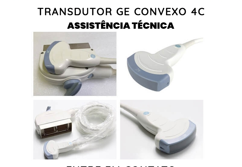 Assistencia Tecnica Transdutor Ge Convexo 4c - TUDO ULTRASSOM BRASIL