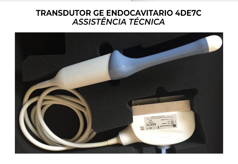 Assistencia Tecnica Transdutor Ge Endocavitario 4de7c - TUDO ULTRASSOM BRASIL