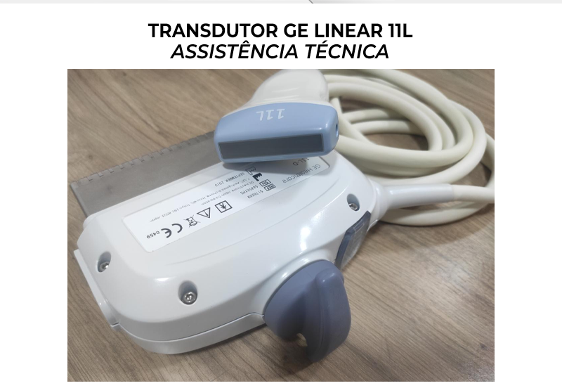 Assistencia Tecnica Transdutor Ge Linear 11l - TUDO ULTRASSOM BRASIL