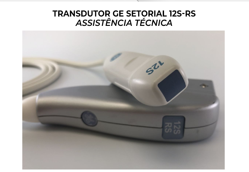 Assistencia Tecnica Transdutor Ge Setorial 12s Rs - TUDO ULTRASSOM BRASIL