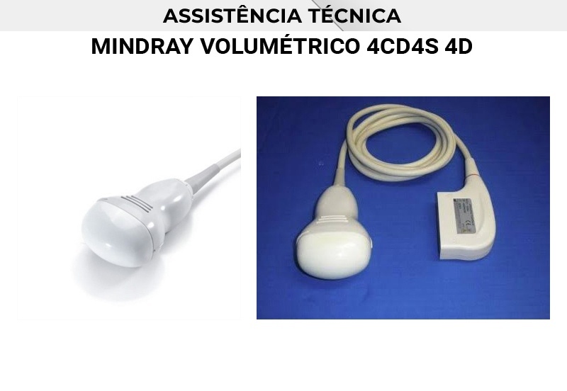Assistencia Tecnica Transdutor Mindray Convexo Volumetrico 4cd4s 4d ...