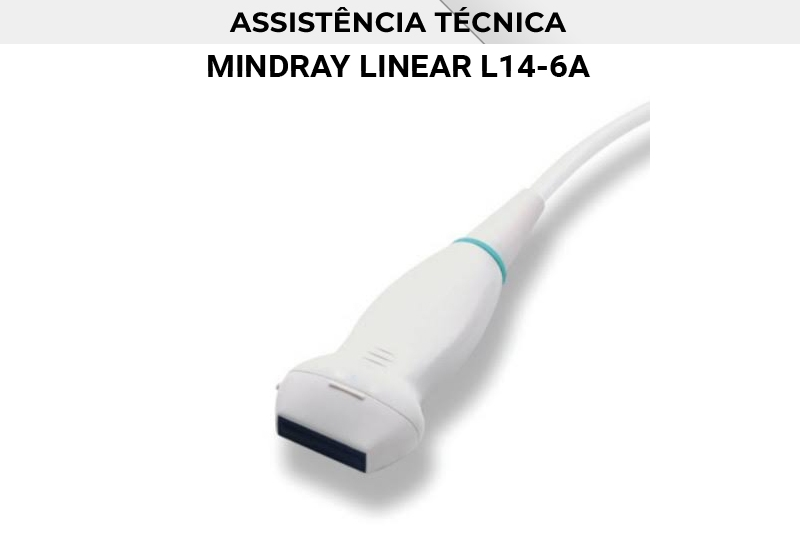 Assistencia Tecnica Transdutor Mindray Linear L14 6a - TUDO ULTRASSOM BRASIL
