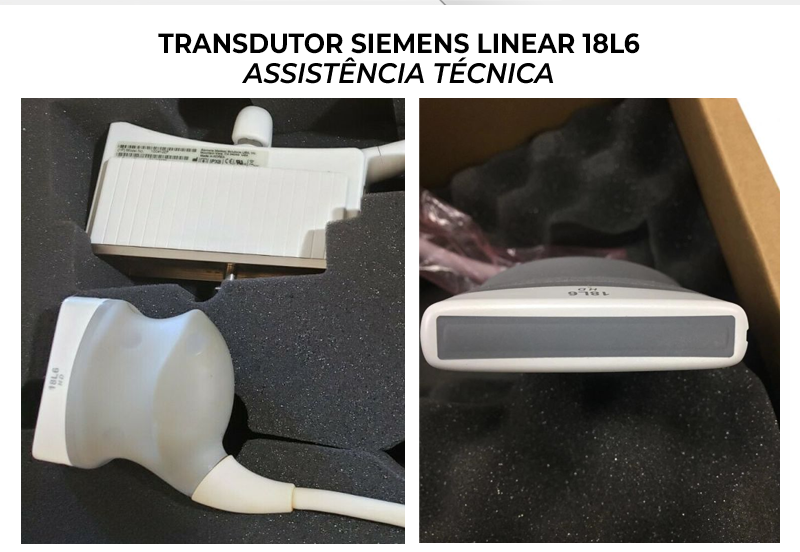 Assistencia Tecnica Transdutor Siemens Linear 18l6 - TUDO ULTRASSOM BRASIL