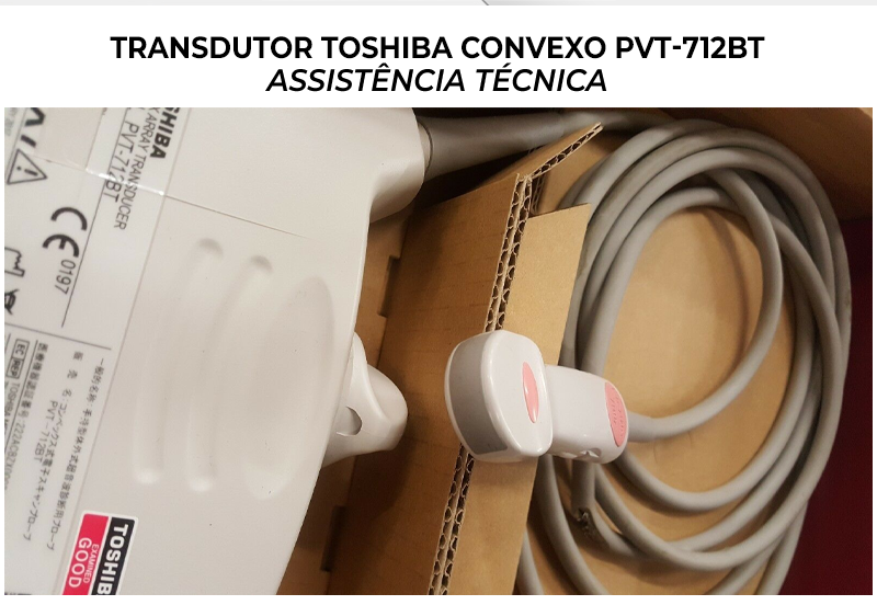 Assistencia Tecnica Transdutor Toshiba Convexo Pvt 712bt - TUDO ULTRASSOM BRASIL