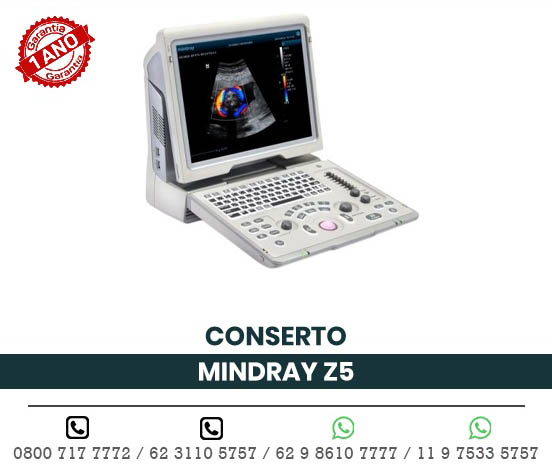 CONSERTO ULTRASSOM PORTATIL MINDRAY Z5 - TUDO ULTRASSOM BRASIL
