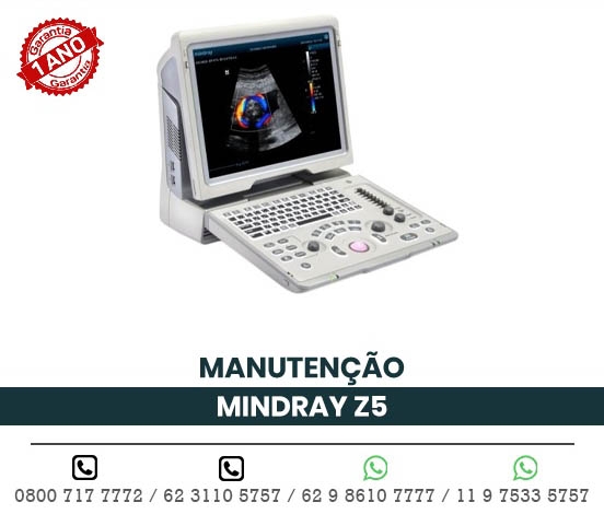 MANUTENCAO ULTRASSOM PORTATIL MINDRAY Z5 - TUDO ULTRASSOM BRASIL