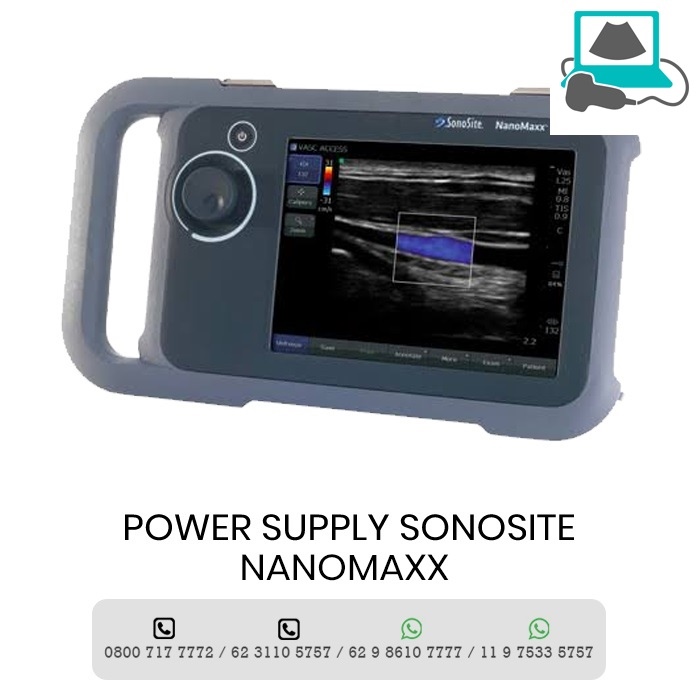 POWER SUPPLY ULTRASSOM PORTATIL SONOSITE NANOMAXX - TUDO ULTRASSOM BRASIL