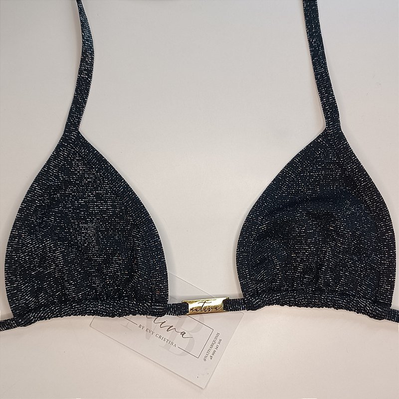 Top Micro - Shine - Preto - NTVBKN