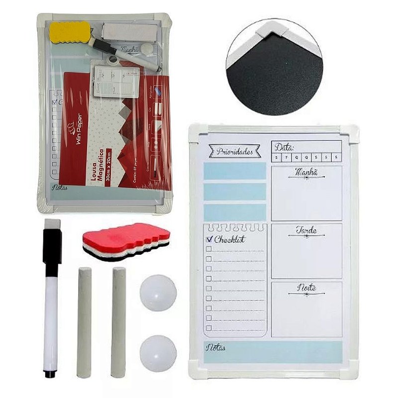 Lousa Magnética 7 peças Win Paper - papmoderna