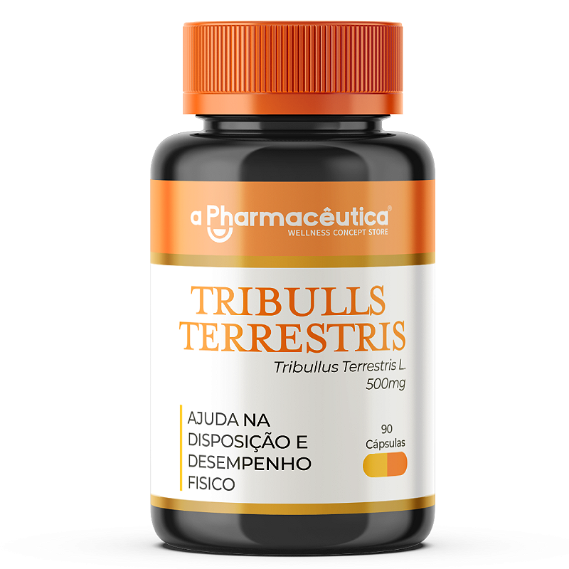 Tribulus Terrestris 500mg - 90 Cápsulas - A PharmacêuticaPh