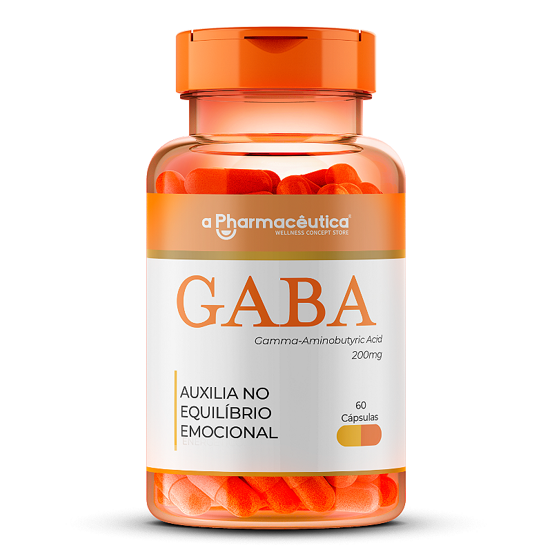 Gaba 200mg - 60 Cápsulas - A PharmacêuticaPh