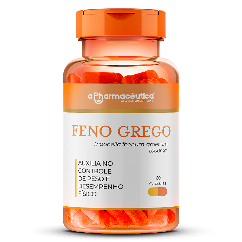 Feno Grego 1000mg - 60 Cápsulas - A PharmacêuticaPh