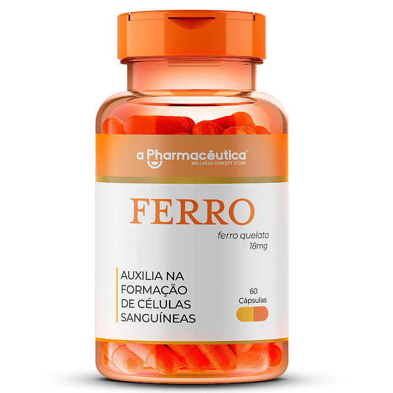 Ferro 18mg 30 Cápsulas - A PharmacêuticaPh