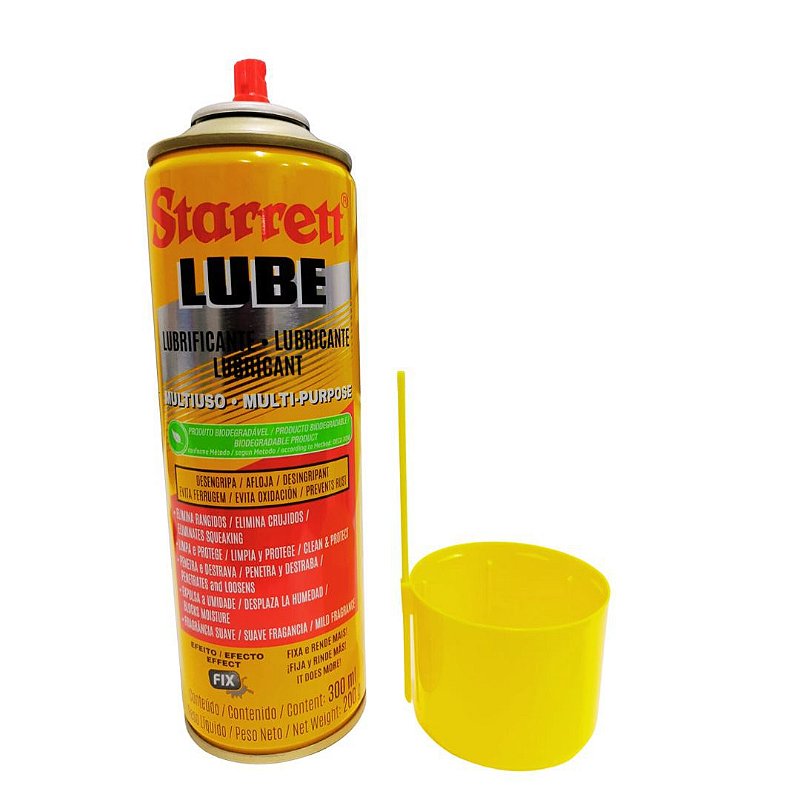 LUBRIFICANTE SPRAY 300ML LUBE STARRET - Minas Soluções EPIs